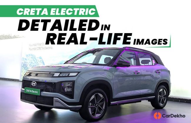 Production-spec Hyundai Creta Electric First Look, Exterior And ...