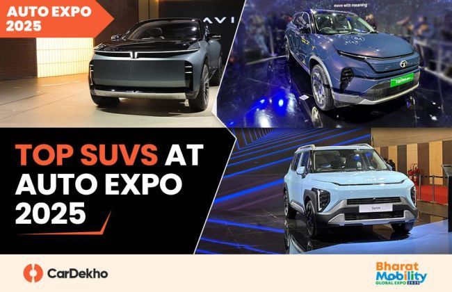 Bharat Mobility Global Expo: Top SUVs Showcased And Launched In India ...