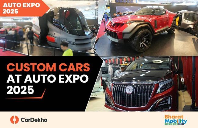 All Custom Cars Showcased At Auto Expo 2025: DC2 Europa, Custom ...