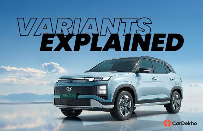 Hyundai Creta Electric Variant-wise Features Explained: Executive ...