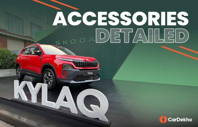 Skoda Kylaq Exterior And Interior Accessories Explained In Real-life ...