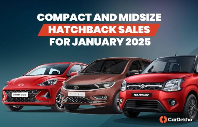 Top Selling Compact And Midsize Hatchbacks In January 2025: Maruti ...
