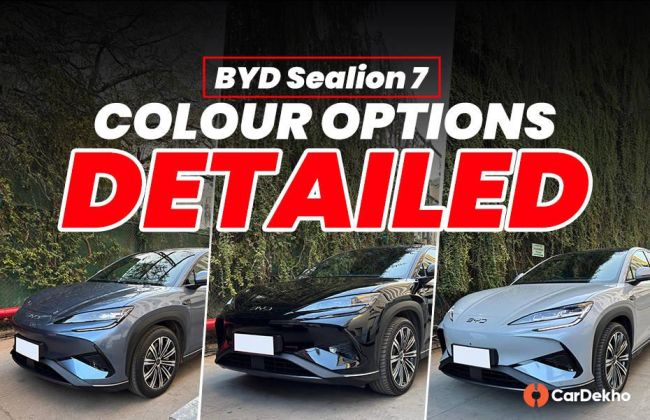 BYD Sealion 7 Exterior Colour Options Detailed In Real Life Images ...