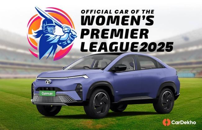 The Tata Curvv EV Is The Official Car Of Tata WPL 2025 | CarDekho.com