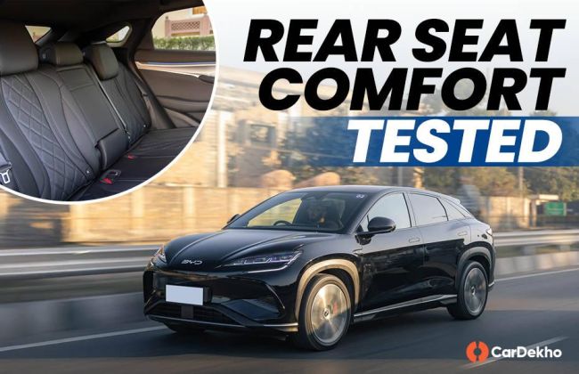BYD Sealion 7 Rear Seat Comfort Tested In Real Life | CarDekho.com