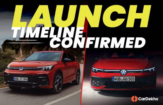 Volkswagen Golf GTI And Volkswagen Tiguan R-Line India Launch Timeline ...