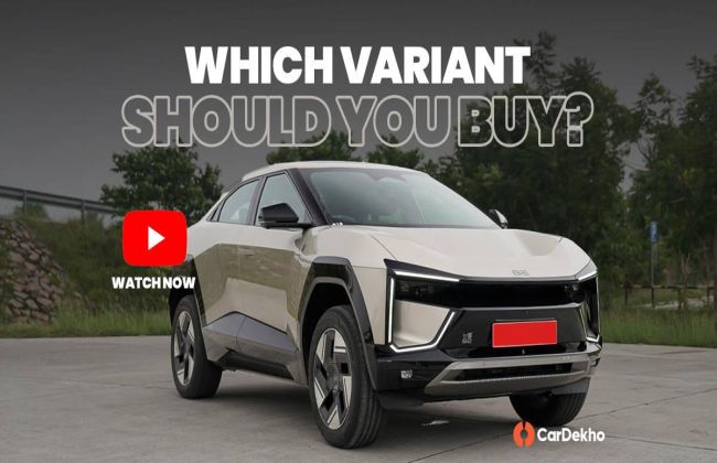 Watch: Mahindra BE 6 Electric SUV Variants Explained: Pack One, Pack ...