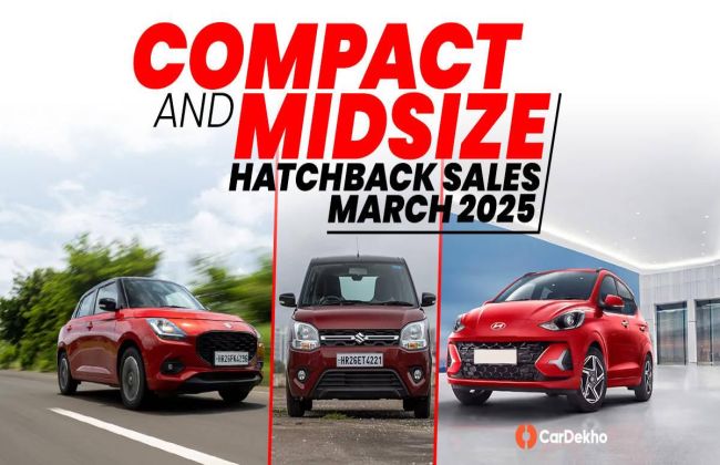 Top-selling Compact And Midsize Hatchbacks In March 2025: Maruti Swift ...