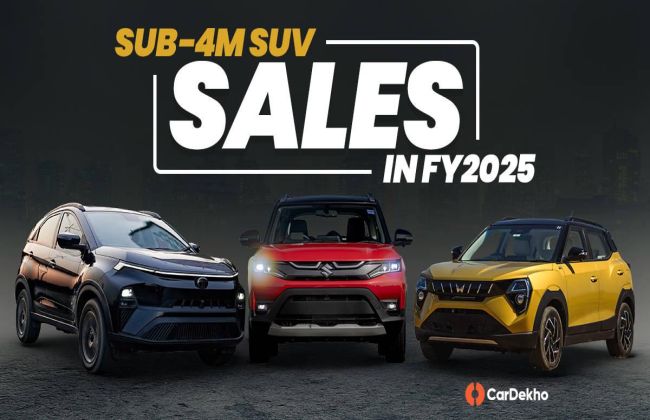 Sub-4m SUV Sales Report In FY2025: Mahindra XUV 3XO Had The Highest ...