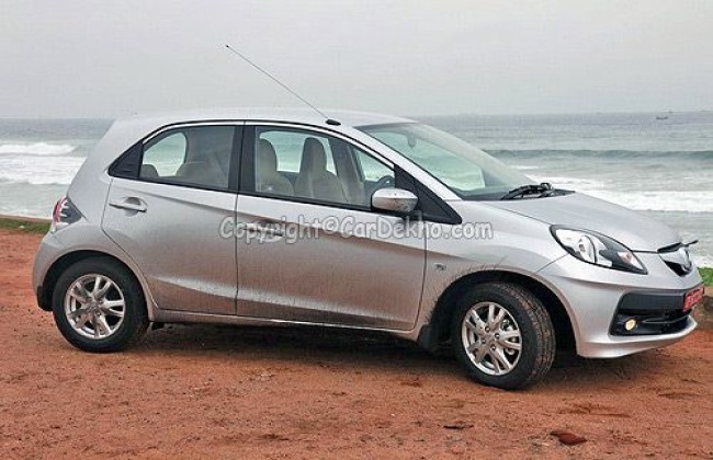 Honda Brio launch date altered to September 28th | CarDekho.com