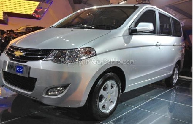 Chevrolet MPV to be called Enjoy, launch likely by mid 2012 | CarDekho.com