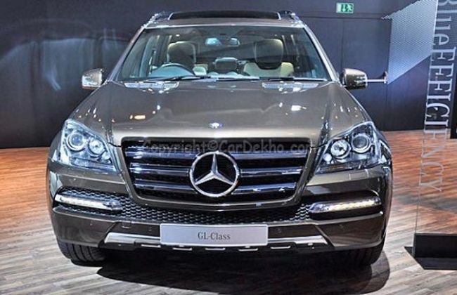 2013 Mercedes Benz GL-Class SUV revealed at NY Auto Show | CarDekho.com