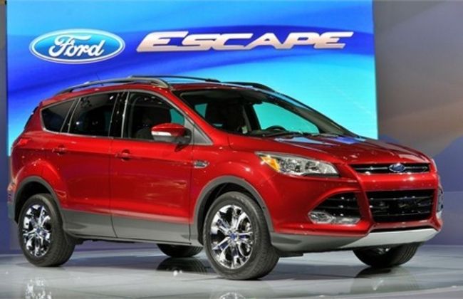 Ford to Affix the Escape SUV with EcoBoost Engines | CarDekho.com