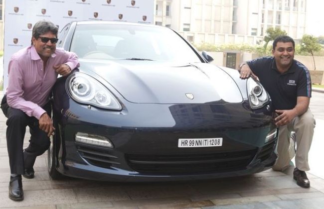 Porsche India Delivers the First Panamera Diesel to Kapil Dev ...