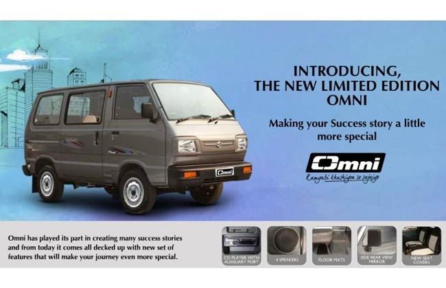 Maruti Suzuki Launches Omni's Limited Edition | CarDekho.com