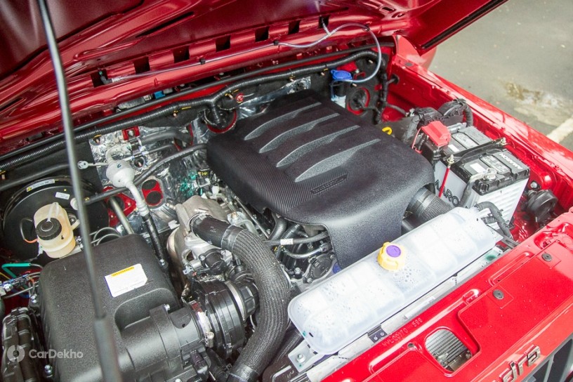 5 door Mahindra Thar Roxx Mid-spec Variant Interior Spied, Gets A ...